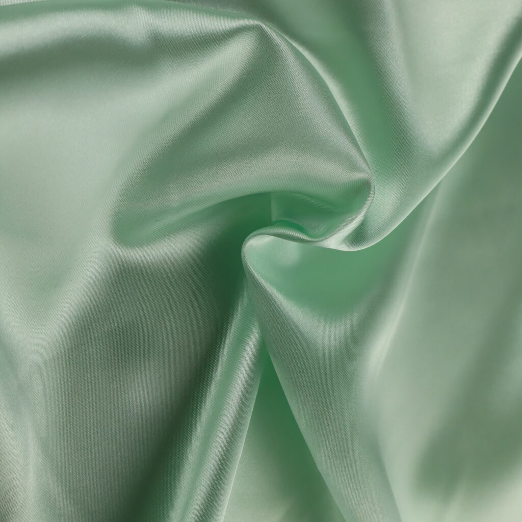 Luster Satin Mint – Reynard Fabrics